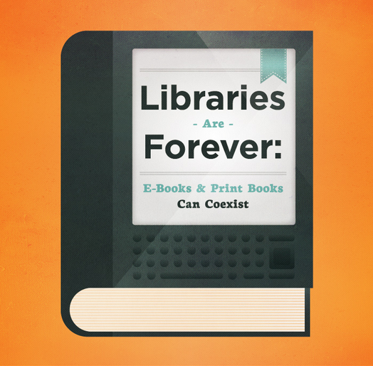 Ebook infographics – Libraries are forever – Ebook Friendly