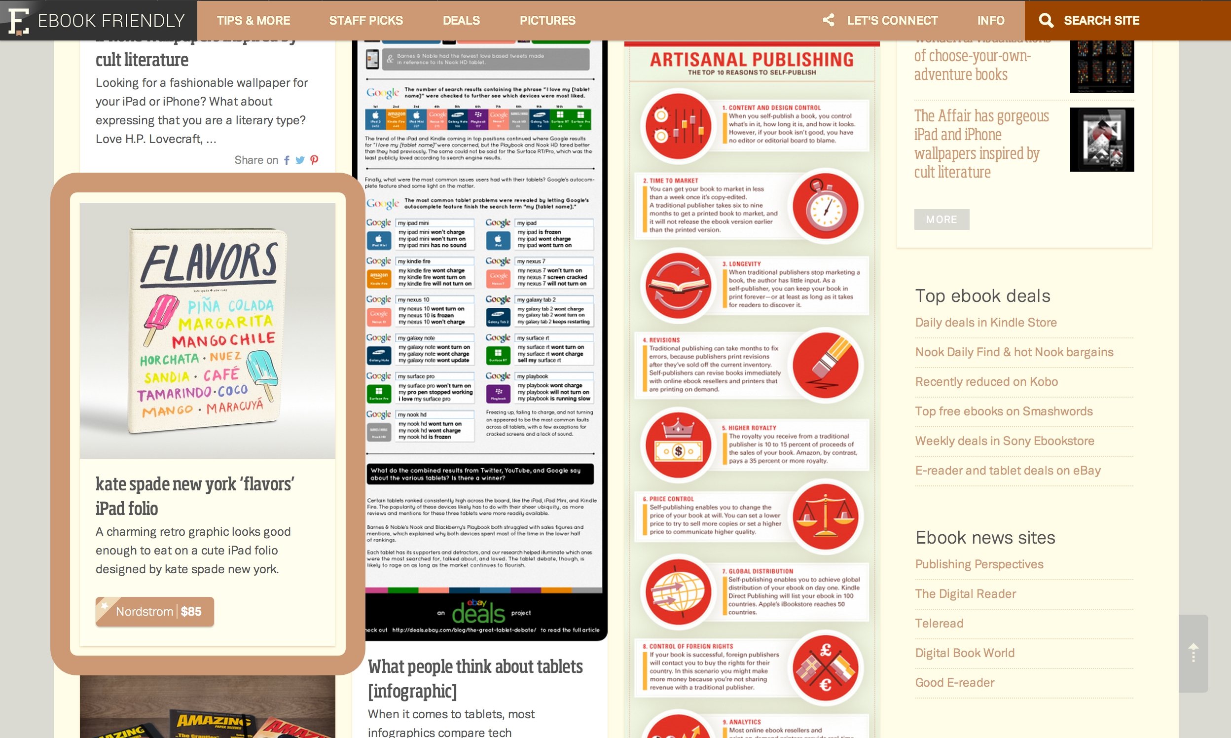 Featured on Ebook Friendly – archives and search – Ebook Friendly