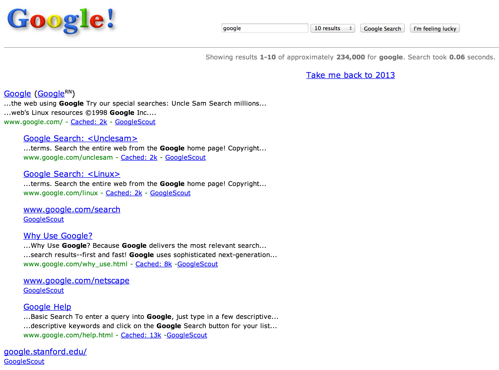 Google in 1998 – Ebook Friendly