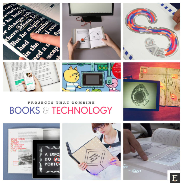 14 projects that combine print books with technology