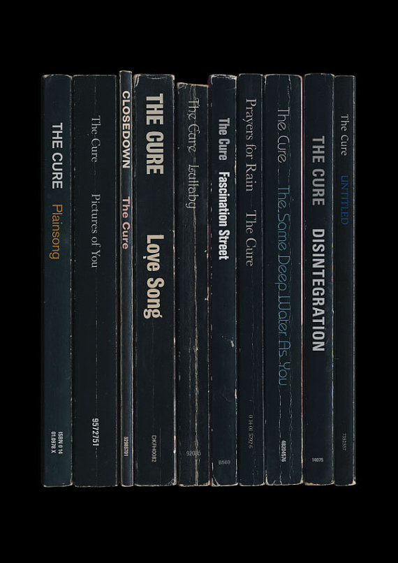 The Cure “Disintegration” album as Penguin book covers – Ebook Friendly