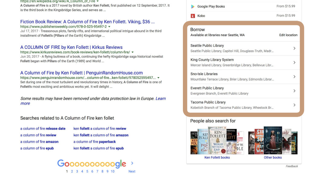10 Google search tips for book lovers