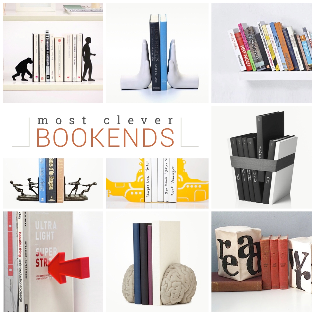 A list of creative bookends to display your most precious books – Ebook ...