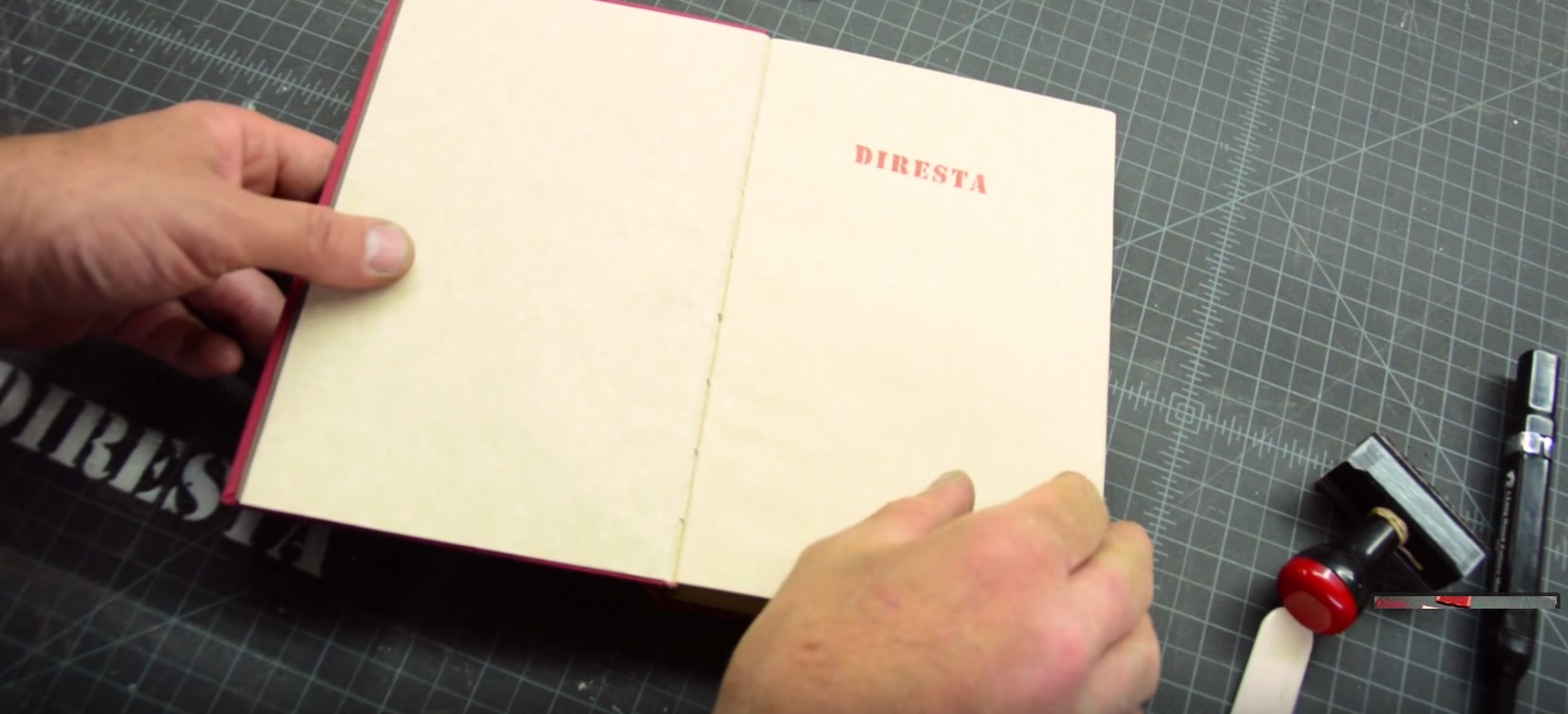A DIY guide to binding your own book – video – Ebook Friendly