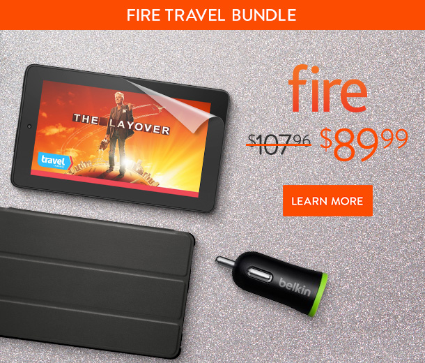 Amazon Fire Travel Bundle – Ebook Friendly