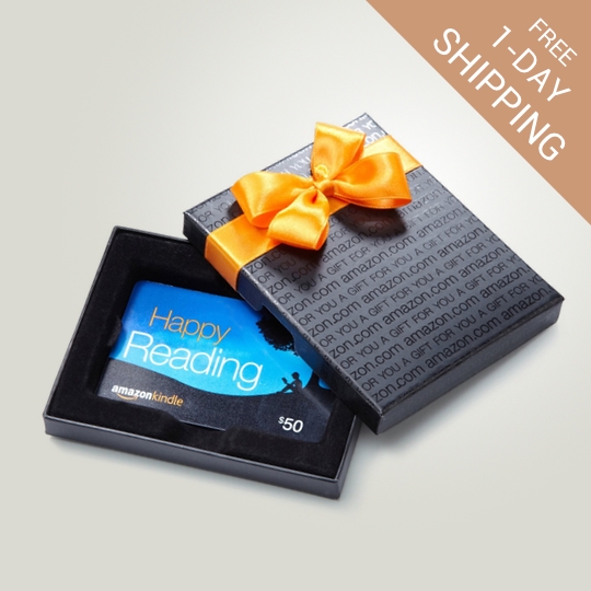 Amazon Gift Card in a Gift Box – Ebook Friendly