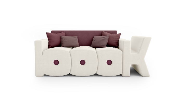 Book sofa from Prospettiva Design – Marais – Ebook Friendly