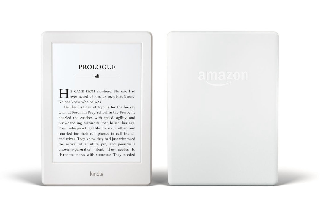 White Kindle 2016 update – front and back cover – Ebook Friendly