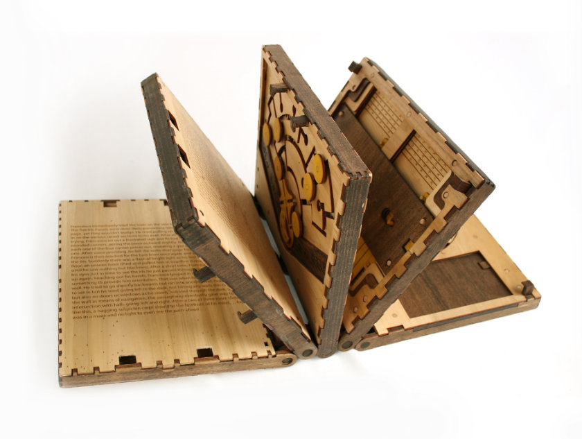 Codex Silenda book – flipping through pages – Ebook Friendly