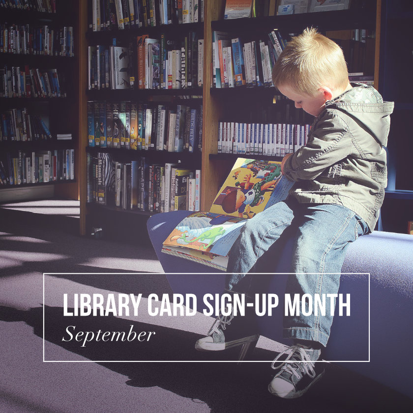 Ongoing – library card sign-up month – Ebook Friendly