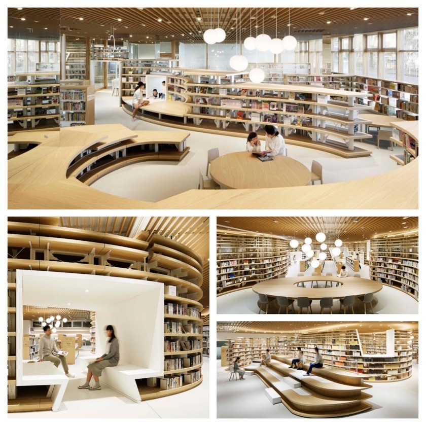 River-inspired public library in Kikuchi, Japan – Ebook Friendly